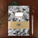 Archaeolepis Moth Print Notebook By Also The Bison | notonthehighstreet.com