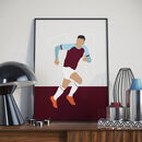 Dwight Mc Neil Burnley Football Poster By Jack's Posters ...