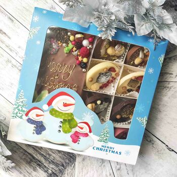 Chocolate Santa Sleigh, Personalised Christmas Box By The Unique ...