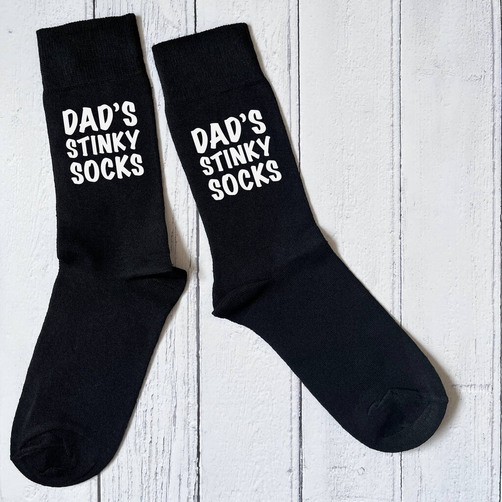 Dad's Stinky Socks Father's Day Gift By Slice of Pie Designs