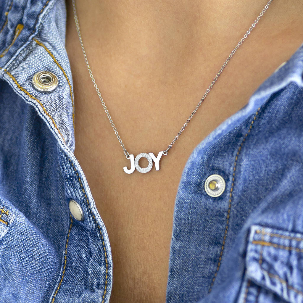 joy necklace by joy by corrine smith | notonthehighstreet.com