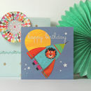 Happy Birthday Space Tiger Card By Kali Stileman Publishing ...