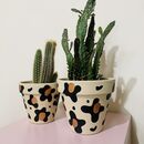 Be Kind Hand Painted Plant Pot By Proudly Potty | notonthehighstreet.com