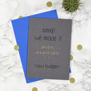 'happy Anniversary You Bugger' Card By Lola & Gilbert London Ltd ...
