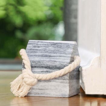 Contemporary Marble Door Stop By Dibor | notonthehighstreet.com