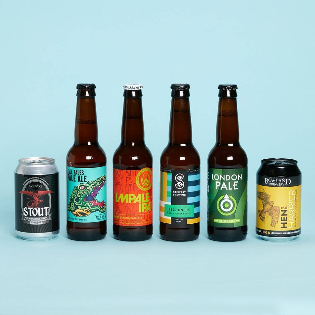 Pub At Home Craft Lager Gift Box By Best of British Beer ...