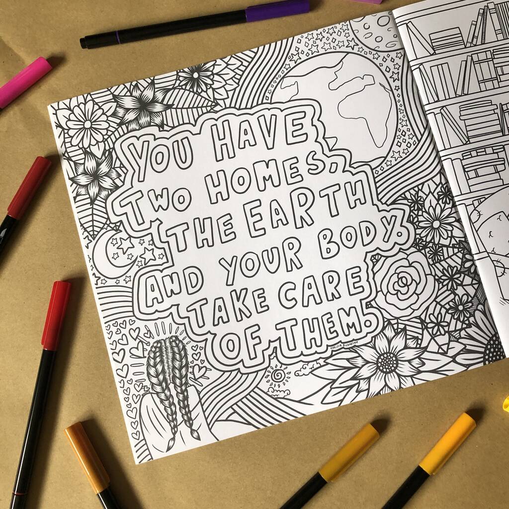 Calm Over Chaos Adult Colouring Book By Calm Over Chaos ...