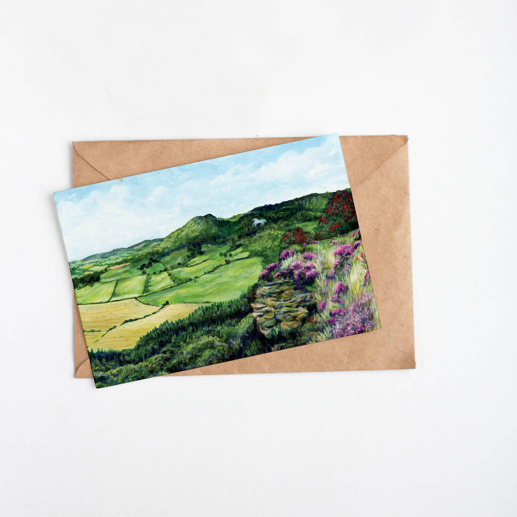 Hambleton Hills Card By Hannah Green Illustration