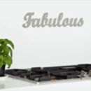 'fabulous' Metal Sign By Goodwin & Goodwin | notonthehighstreet.com