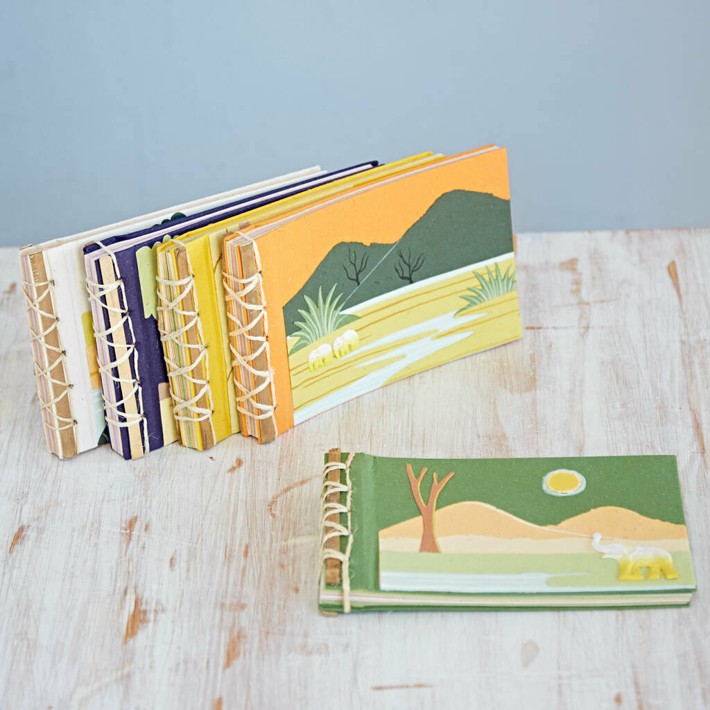 Handcrafted Colourful Eco Elephant Dung Photo Albums By Paper High ...