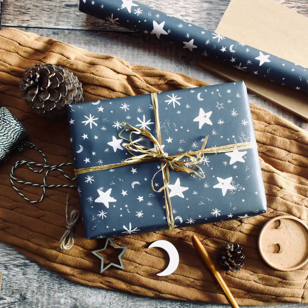 A Thousand Stars Wrapping Paper By Paper And Inc | notonthehighstreet.com