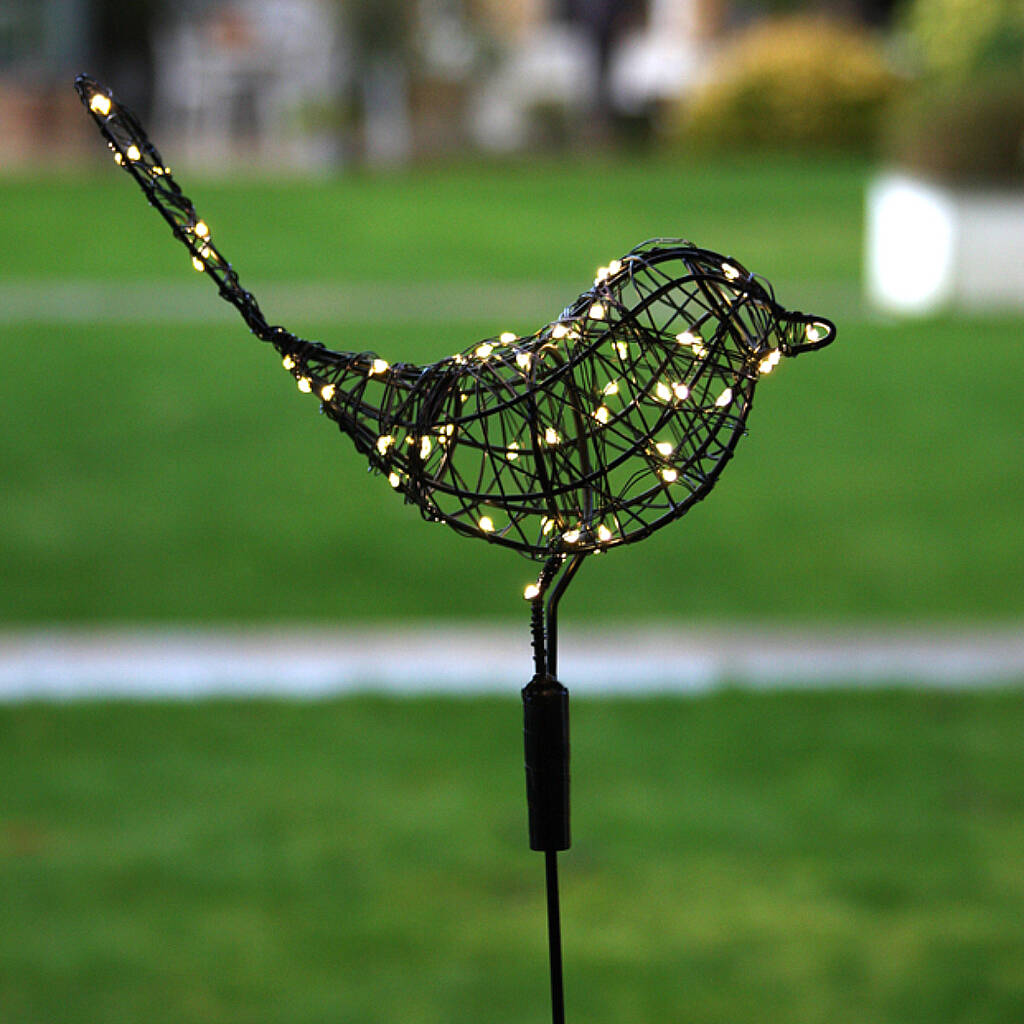 Outdoor Robin Solar Light By Primrose & Plum | notonthehighstreet.com