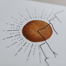 'rise Up' Sunrise Print By Polly Pickle Design | notonthehighstreet.com