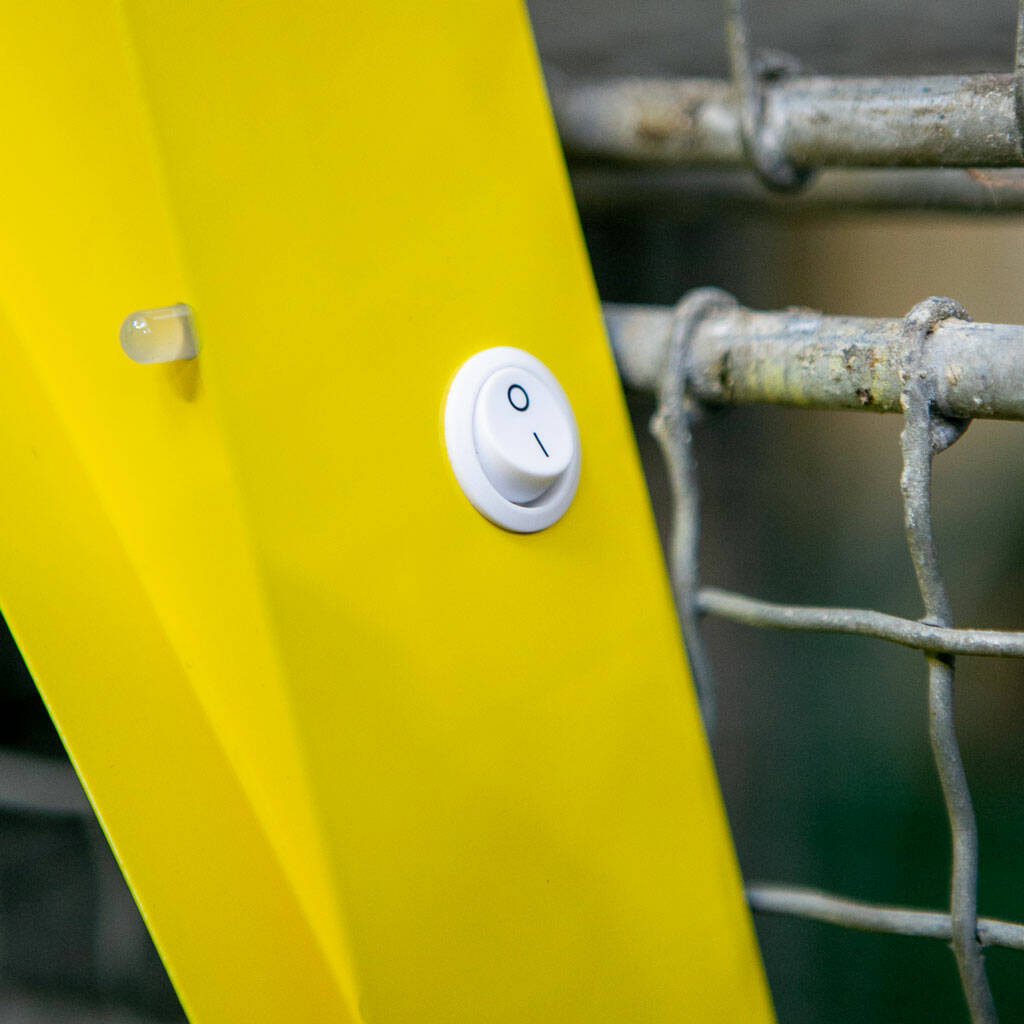 Yellow Lightning Bolt Led Light By Rup & Forn Creative ...