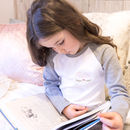 Personalised Embroidered Name Children's Pyjamas By Sparks And ...