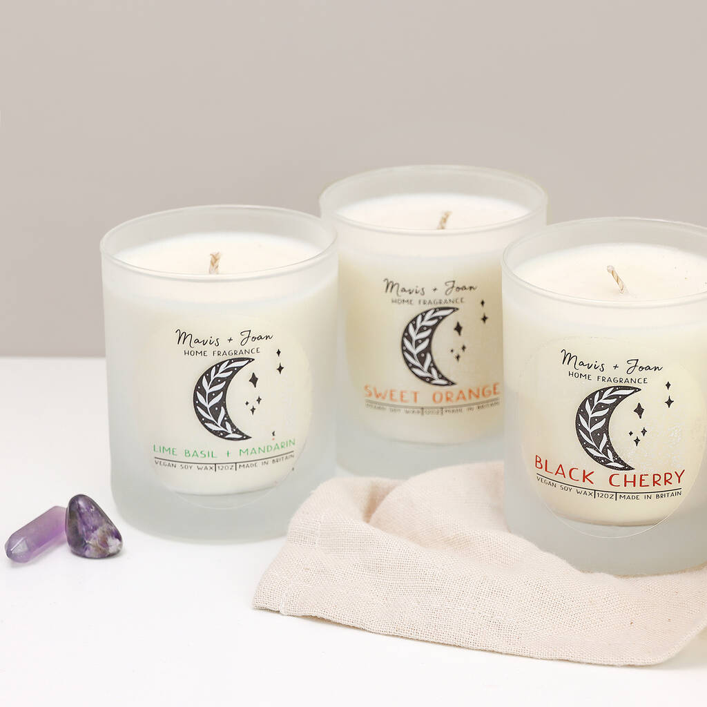 Lime Basil And Mandarin Scented Soy Wax Candle By Rebecca Kitching ...