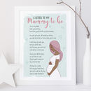 A Letter To My ‘Mummy To Be’ Print By Eskimo Kiss Designs ...