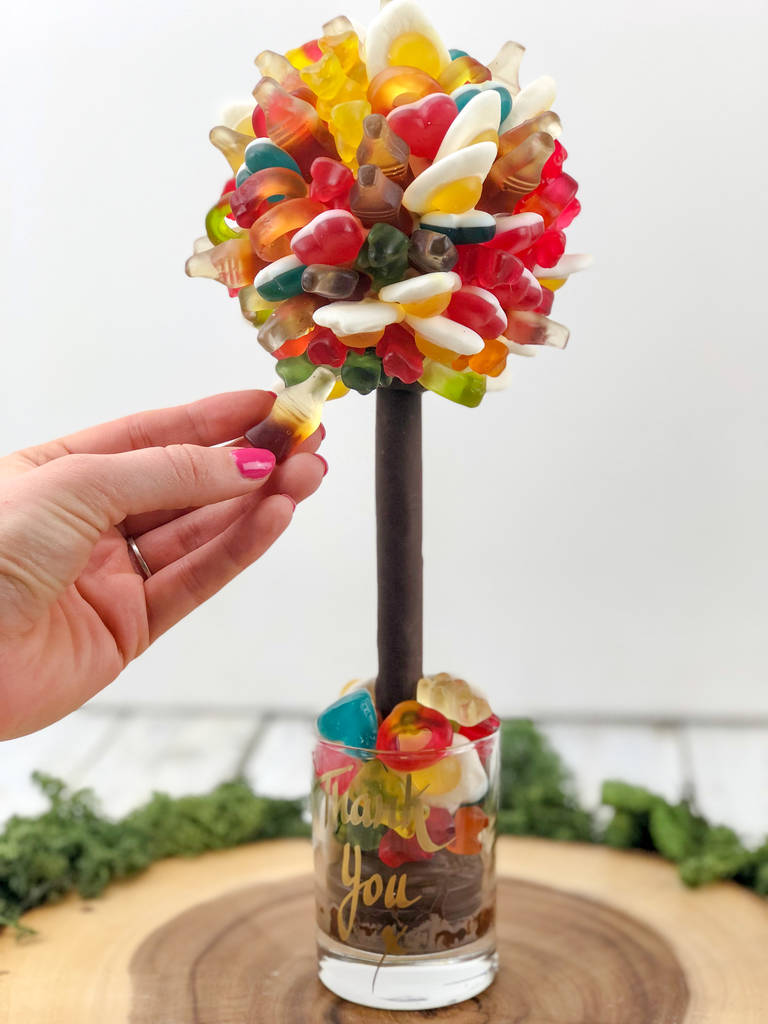 personalised haribo edible sweet tree by sweet trees ...