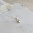 Tiny Mouse Charm Necklace Sterling Silver By Lime Tree Design ...