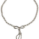 Silver Infinity Anklet By Farah Qureshi | notonthehighstreet.com