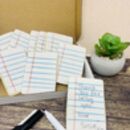 Write Your Own Edible Biscuit Notes Gift By Enchanting Bakes ...