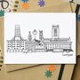 Liverpool Landmarks Skyline Art Print Unframed By Becka Griffin ...