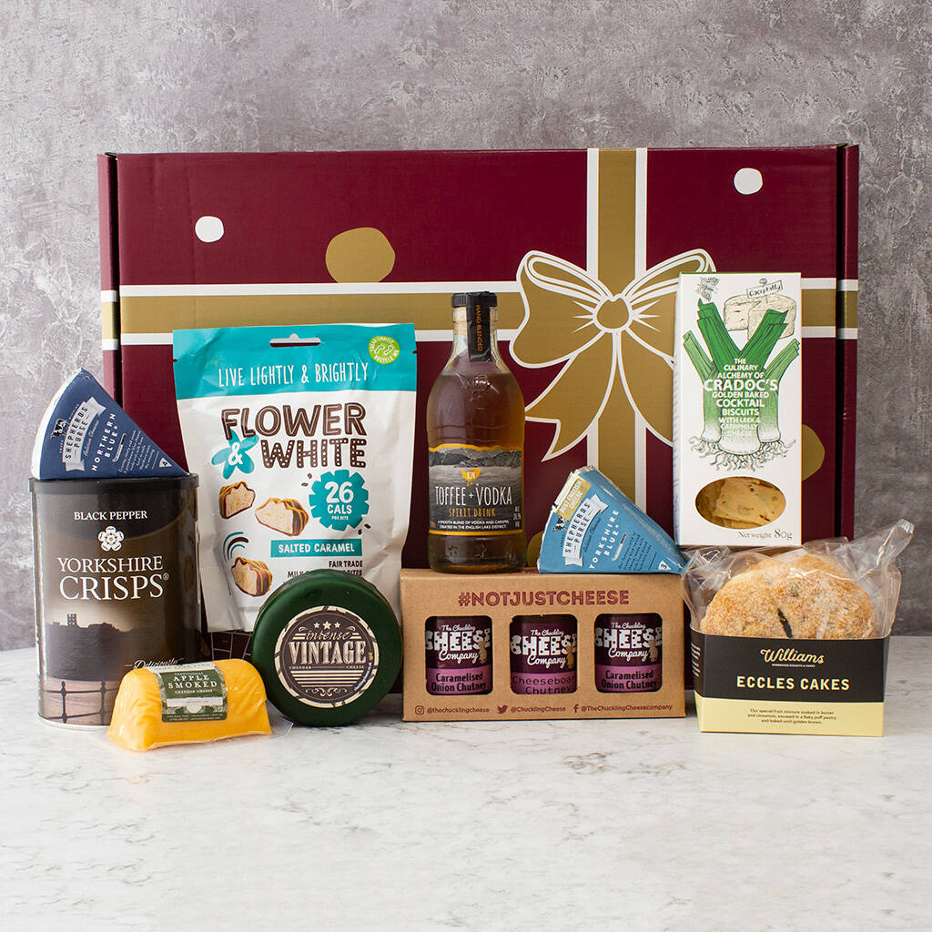 The Luxury Cheese And Snacks Gift Hamper By The Chuckling Cheese ...