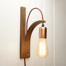 Wall Light Bracket Only By Layer Tree | notonthehighstreet.com