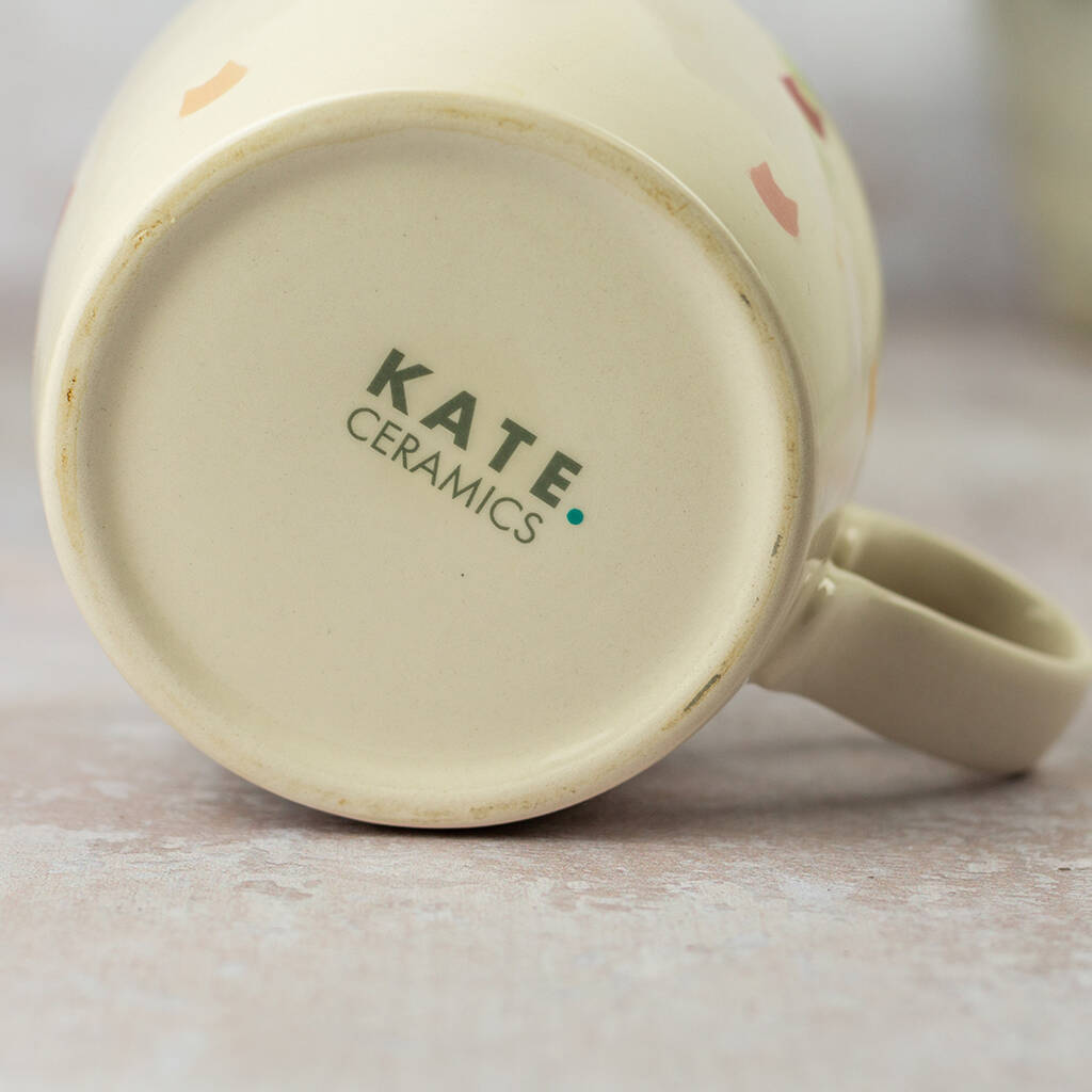 Bespoke Hidden Message Handmade Mug By Gilbert And Stone Ceramics ...