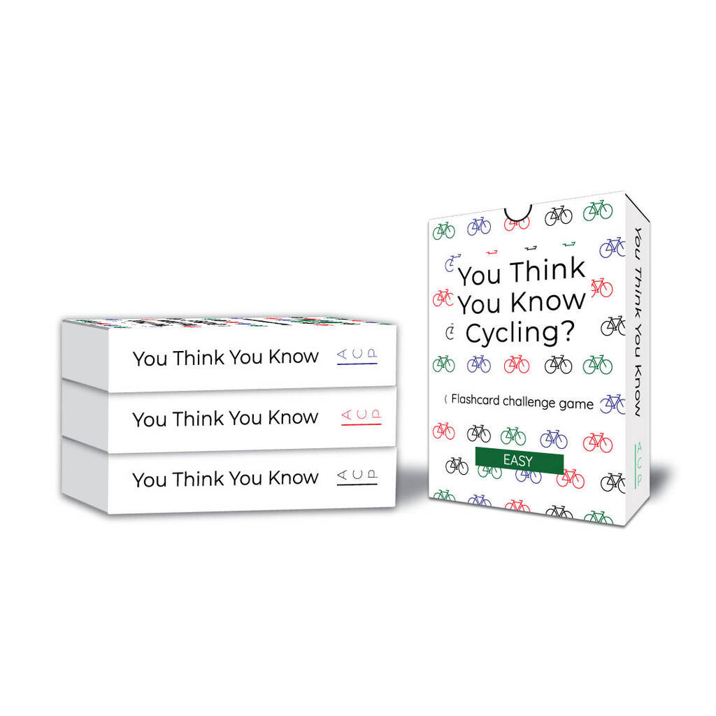 You Think You Know Cycling? Flashcard Game By A CYCLIST'S PRESENTS