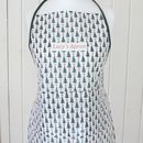 Personalised Wipe Clean Oilcloth Apron By Lucy Lilybet ...
