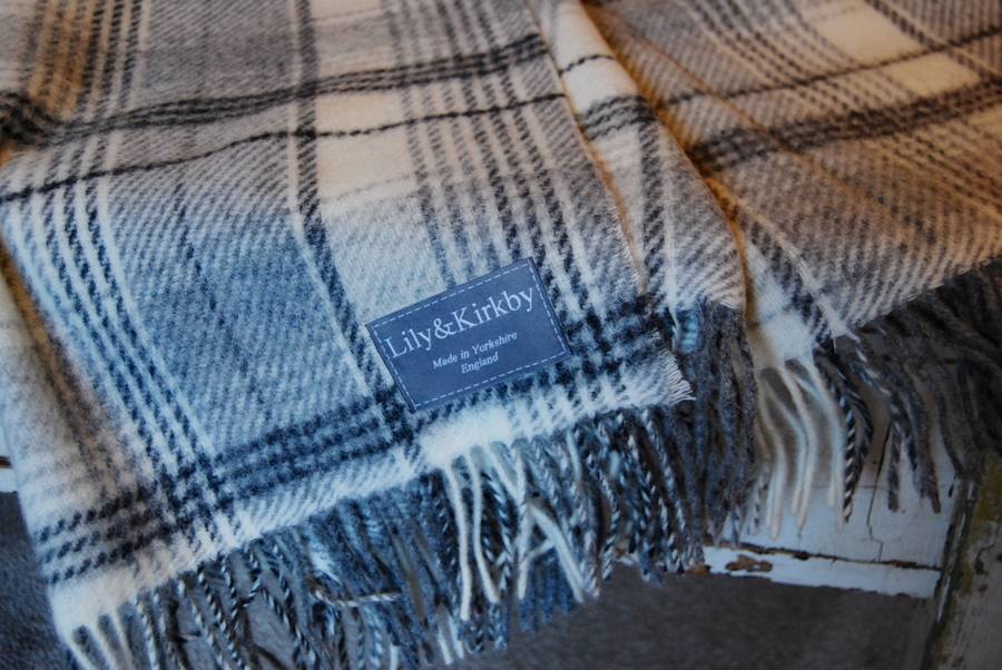 shetland throw and cushion range by lily&kirkby | notonthehighstreet.com