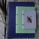 British Birds Leather Notebook Sketchbook Journal By Artbox ...