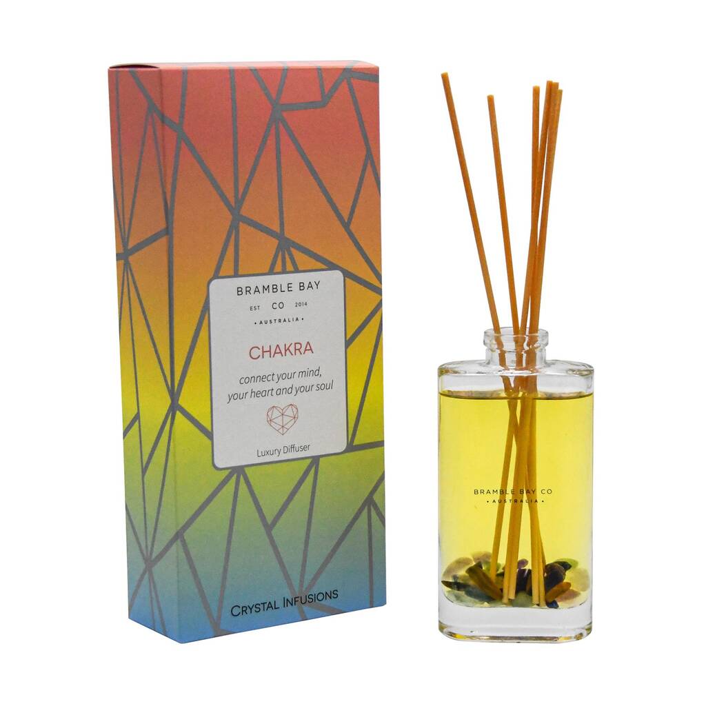 Chakra Crystal Infusions Scented Reed Diffuser 150ml By Rinkit ...