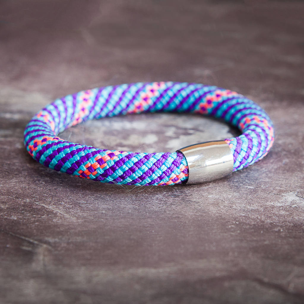 Climbing Rope Bracelet By Hanging By A Fred Notonthehighstreet