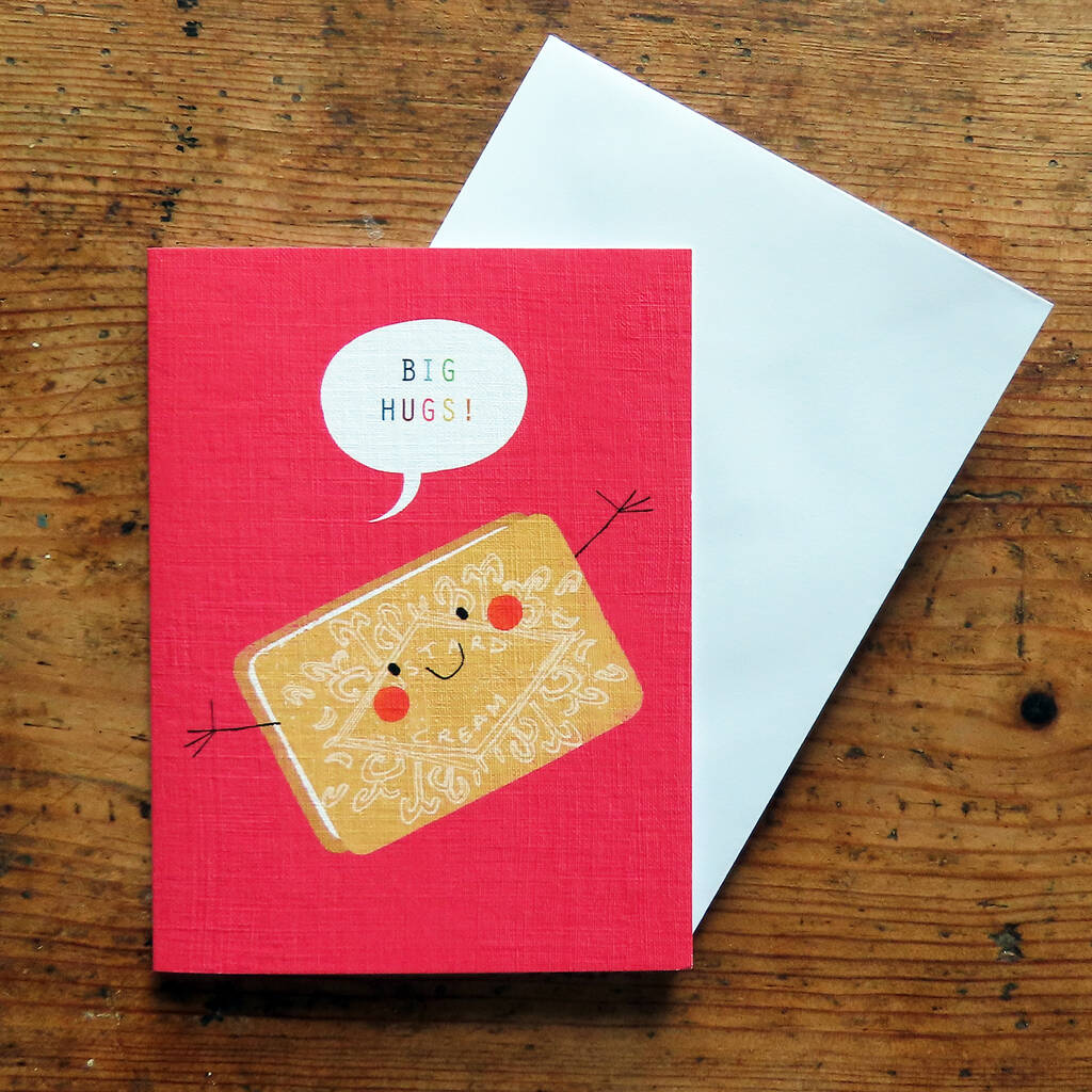 Mini Custard Cream Card By Kali Stileman Publishing