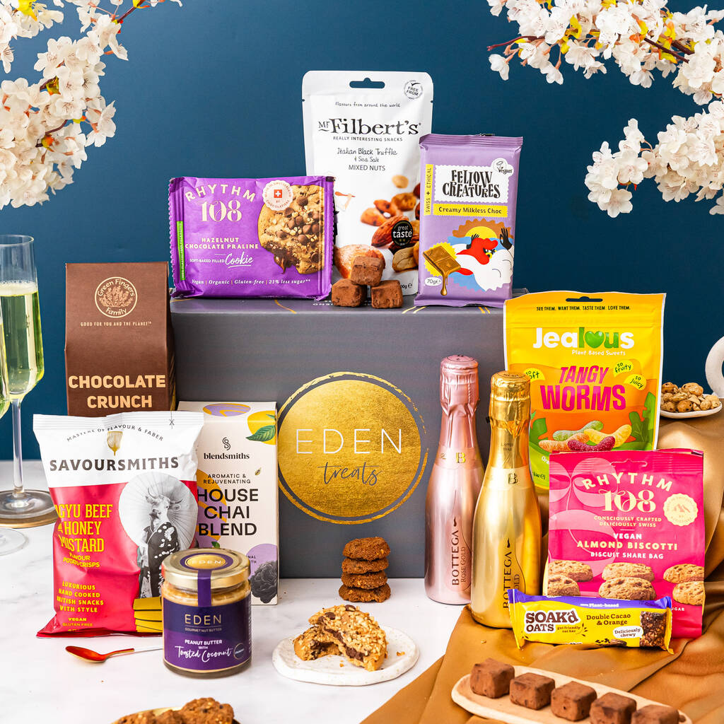 Ultimate Indulgence Gourmet Food Hamper, Vegan And Gluten Free Special ...
