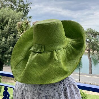 Large Brim Fold Up Straw Hat By Plum & Ivory | notonthehighstreet.com