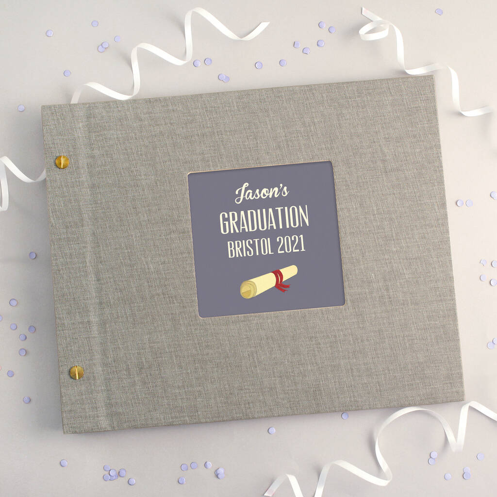 Personalised Graduation Photo Album By Made By Ellis ...