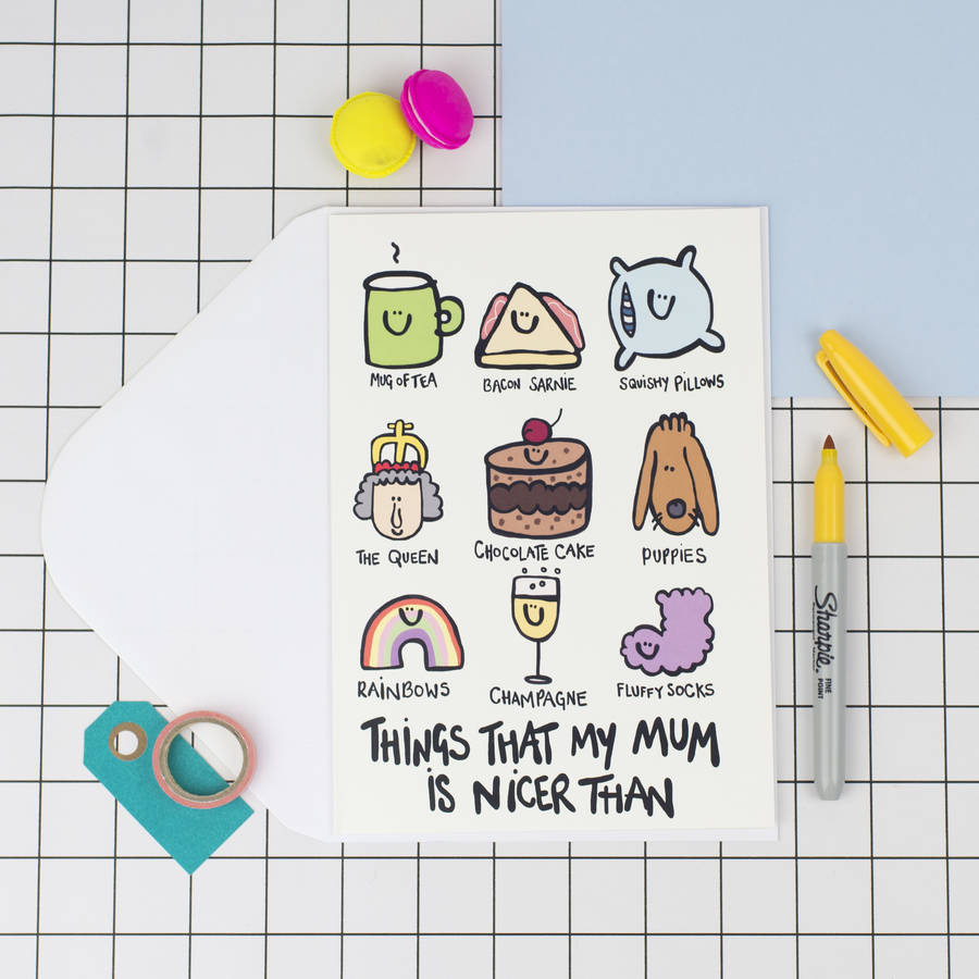 my Mum Is Funny Birthday Card By Peas in a pod Notonthehighstreet my Mum Is Funny Birthday Card By Peas in a pod Notonthehighstreet