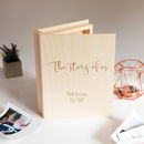 personalised for my bride or groom keepsake box by mirrorin ...