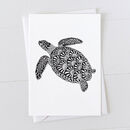 Turtle Gift Wrap Pack With Card Option By Bird | notonthehighstreet.com