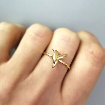 Hummingbird Ring By Jana Reinhardt Jewellery | notonthehighstreet.com