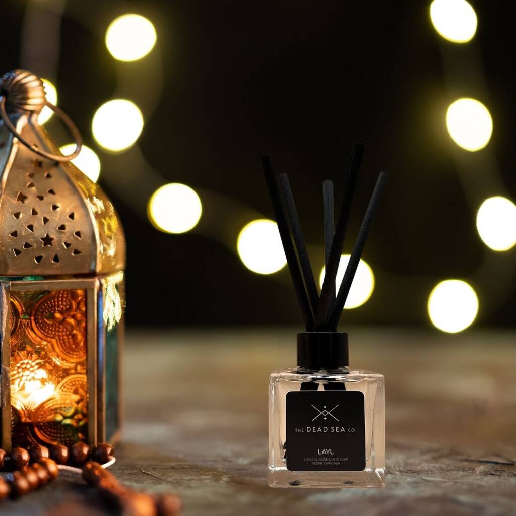 Damask Rose And Oud Noir Diffuser By The Dead Sea Co.
