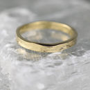 solid gold textured wedding band by alison moore designs ...