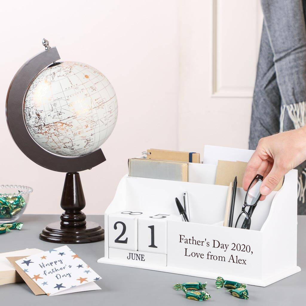 father's day contemporary gent's desk accessories by dibor ...