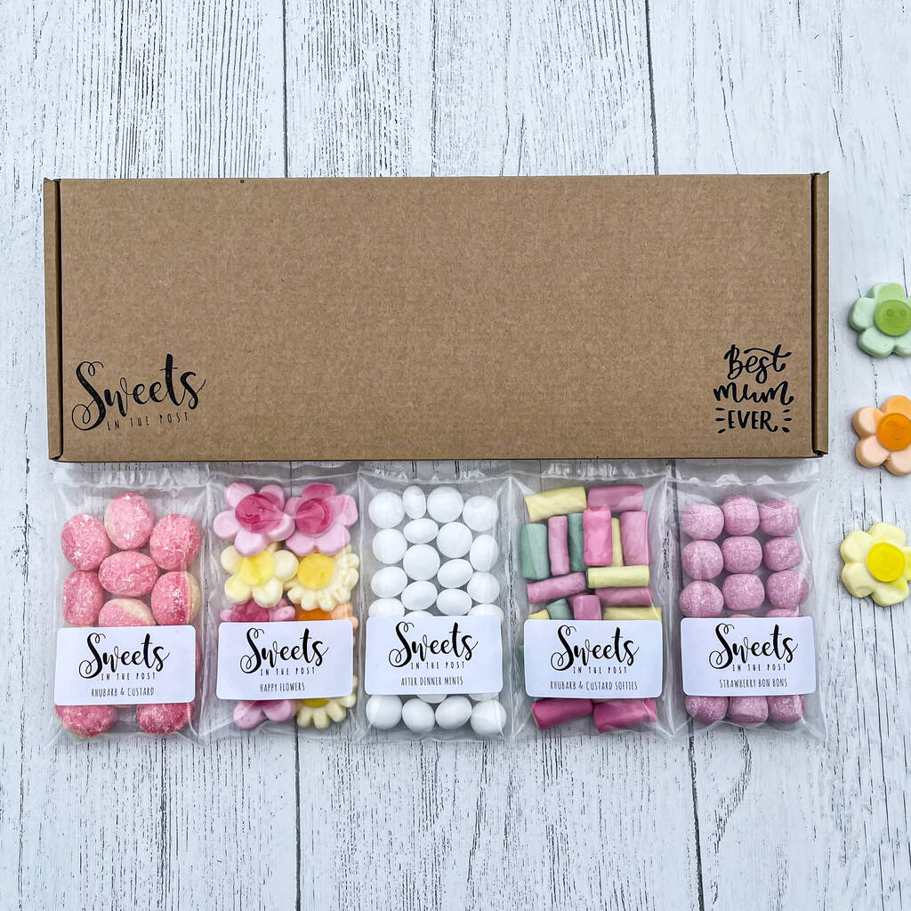 Best Mum Ever Letterbox Sweets Gift Box By Sweets In The Post ...