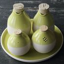 Handmade Porcelain Five Piece Condiments Set By Penny Spooner Ceramics ...