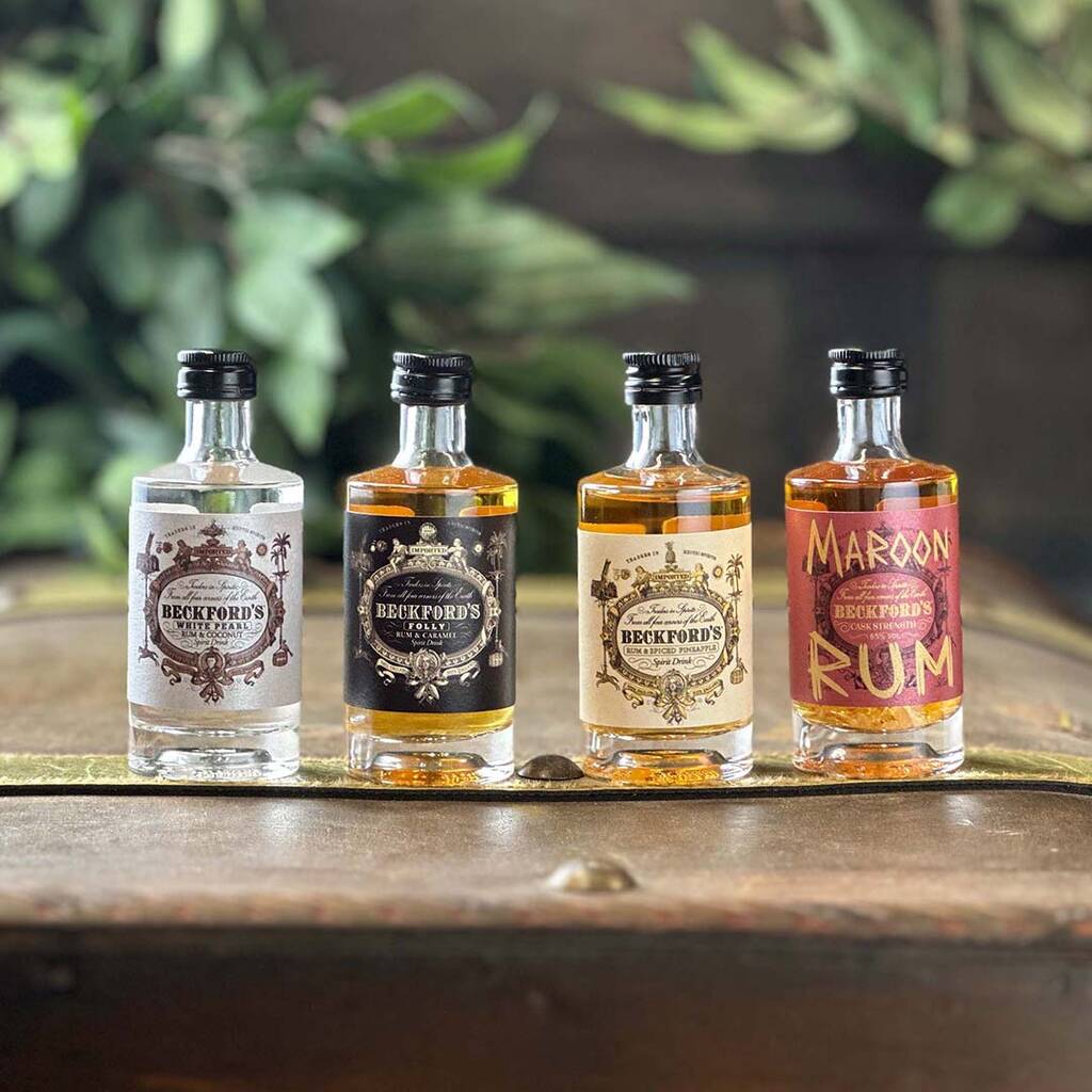 Beckford's Rum Taster Set Gift Box One By The Rum Company ...