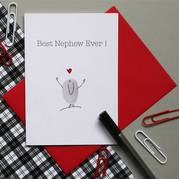 Best Nephew Ever Card By Adam Regester Design | notonthehighstreet.com